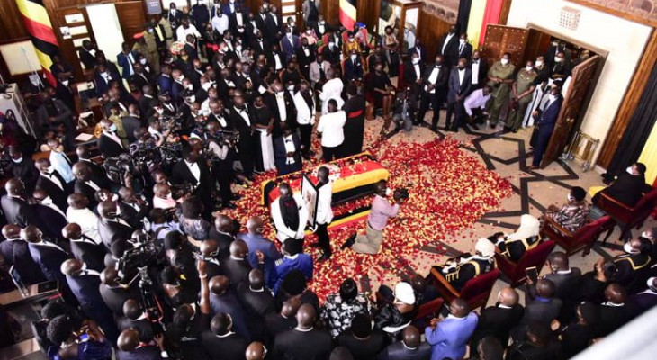 Parliament pays tribute to Speaker Jacob Oulanyah
