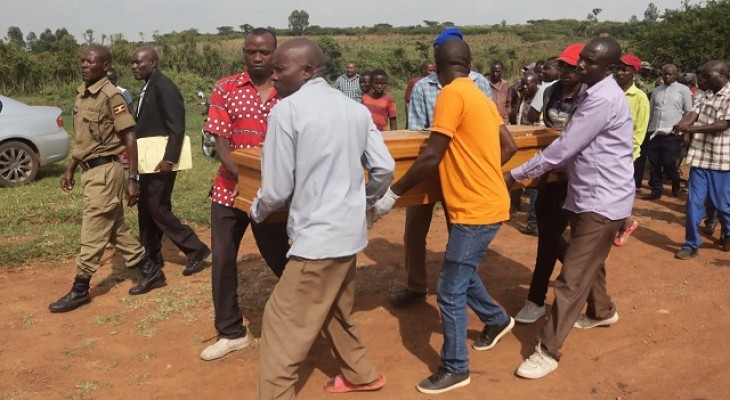 Protests As Ugandan Killed In Rwanda Is Buried