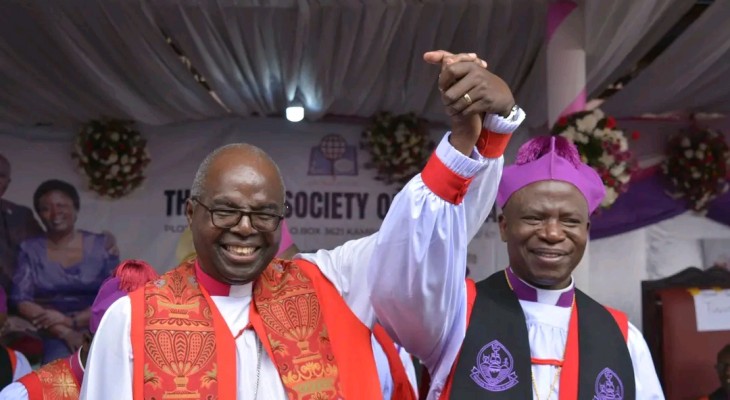 Archbishop Kazimba Consecrates Rev. Onesmus As 6th Bishop Of North Kigezi