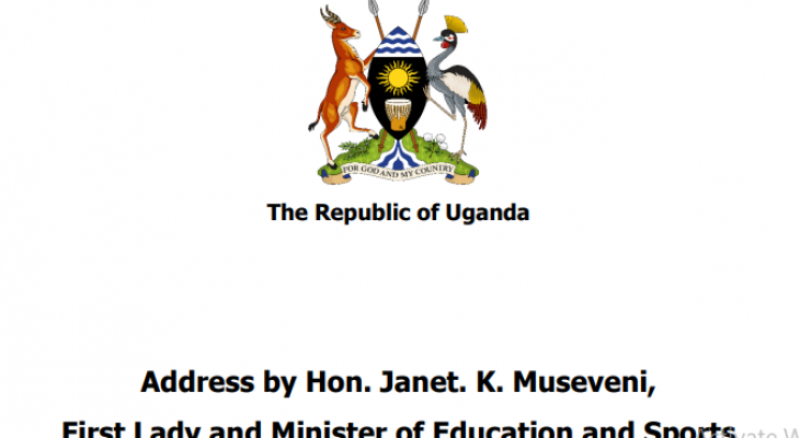 Address of the First Lady at the launch of the Safe Screens Safe Kids ...